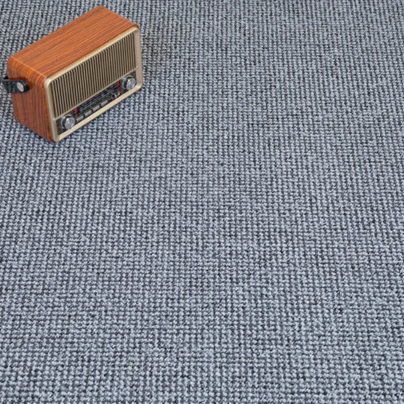 Grey Hercules Loop Feltback Carpet - Online Carpet Tiles