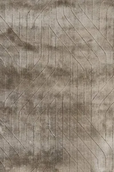 Line Patterned Round Carpet - Online Carpet Tiles